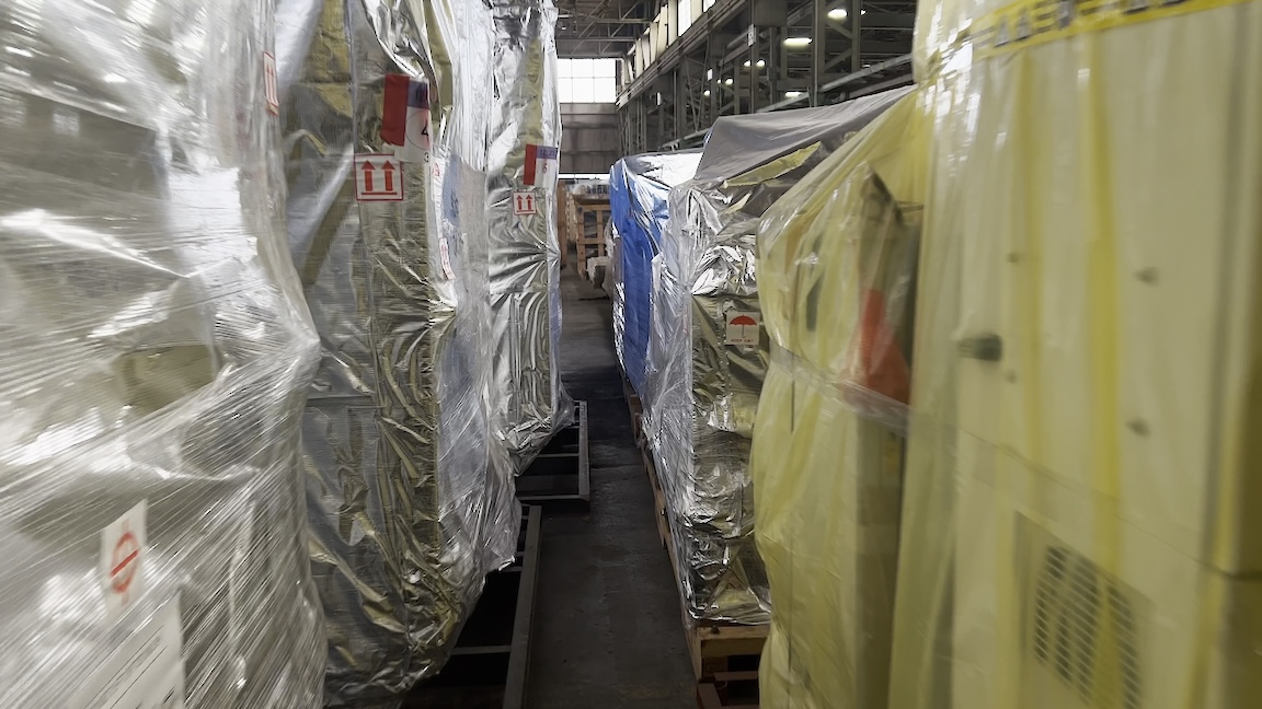 Machinery Storage Warehouse Transfer Intermodal New Jersey